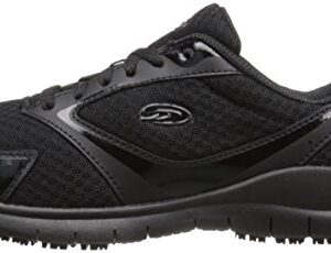 Dr. Scholl's Shoes Women's Inhale Slip-Resistant Sneaker, Black, 6 M US