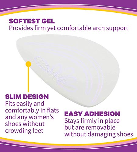 Dr. Scholl’s Stylish Step Hidden Arch Support for Flats, 3 Pairs