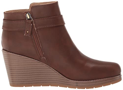 Dr. Scholl's Shoes Women's One Up Booties Ankle Boot, Copper Brown Synthetic, 8.5