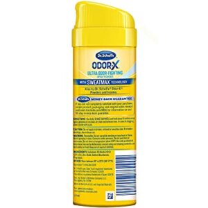 Dr. Scholl's Odor-X Odor Fighting Spray Powder 4.70 oz (Pack of 5)