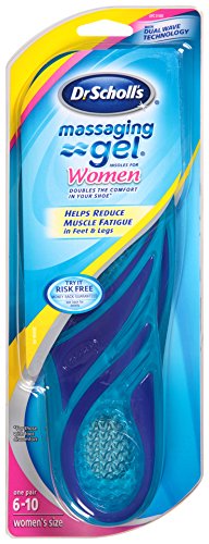 Dr. Scholl's Massaging Gel Advanced Insoles, All-Day Comfort That Allows You to Stay on Your Feet Longer for Women's 6-10, Also Available for Men's 8-14,2 Count (Pack of 2)