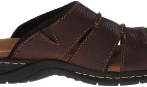 Dr. Scholl's Shoes mens Gordon sandal, Brown, 10 US