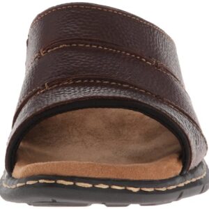 Dr. Scholl's Shoes mens Gordon sandal, Brown, 10 US