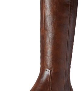 Dr. Scholl's Shoes womens Brilliance Riding Boot, Whiskey, 8.5 US