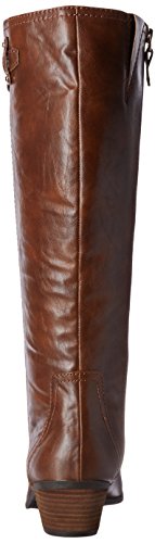 Dr. Scholl's Shoes womens Brilliance Riding Boot, Whiskey, 8.5 US