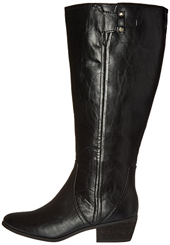 Dr. Scholl's Shoes womens Brilliance Wide Calf Knee High Boot, Black, 9.5 US