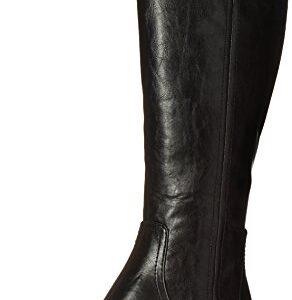 Dr. Scholl's Shoes womens Brilliance Wide Calf Knee High Boot, Black, 9.5 US