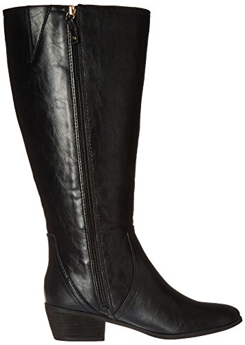 Dr. Scholl's Shoes womens Brilliance Wide Calf Knee High Boot, Black, 9.5 US