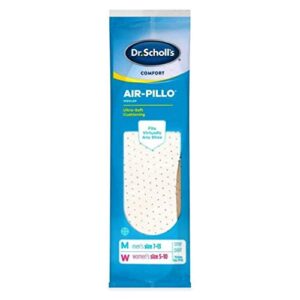 dr. scholls air-pillo insoles unisex (men 7-13) (woman 5-10)