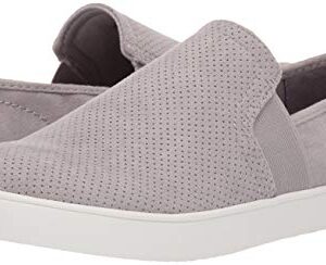 Dr. Scholl's Shoes womens Luna Sneaker, Grey Cloud Microfiber Perforated, 8 US