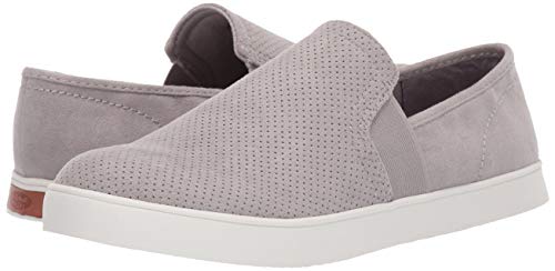 Dr. Scholl's Shoes womens Luna Sneaker, Grey Cloud Microfiber Perforated, 8 US