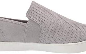 Dr. Scholl's Shoes womens Luna Sneaker, Grey Cloud Microfiber Perforated, 8 US