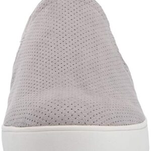 Dr. Scholl's Shoes womens Luna Sneaker, Grey Cloud Microfiber Perforated, 8 US