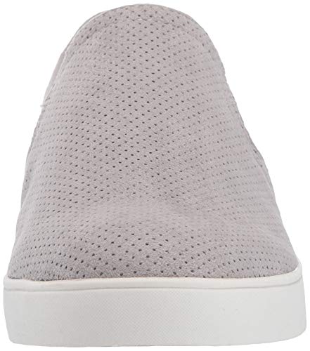 Dr. Scholl's Shoes womens Luna Sneaker, Grey Cloud Microfiber Perforated, 8 US