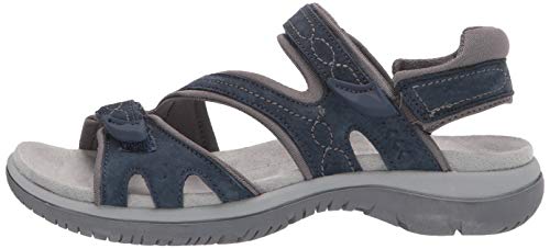 Dr. Scholl's Shoes Women's Adelle Sandal, Navy, 8 US