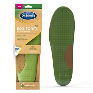 dr. scholl’s eco-foam™ insoles for men