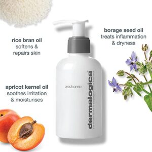 Dermalogica Precleanse (5.1 Fl Oz) Makeup Remover Face Wash - Melt Away Layers of Makeup, Oils, Sunscreen and Environmental Pollutants