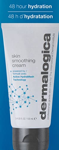 Dermalogica Skin Smoothing Cream (3.4 Fl Oz) Face Moisturizer with Vitamin C and Vitamin E - Infuses Skin with 48 Hours of Continuous Hydration