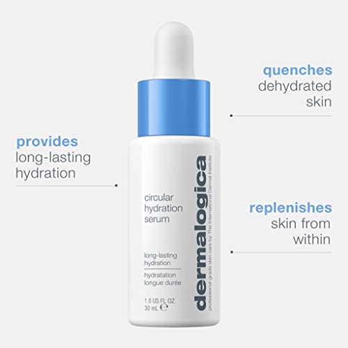 Dermalogica Circular Hydration Serum - Deeply Hydrates Skin for 10+ Hours and Increases Hydration Levels Over Time