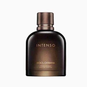 dolce gabbana intenso eau de parfum spray for men, 4.2 fluid ounce