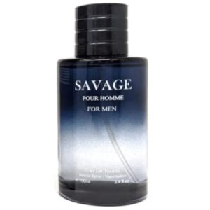 INSPIRE SCENTS Savage for Men - 3.4 Oz Men's Extrait De Parfum Spray + Savage Cologne for Men Warm Masculine Scent for Daily Use Men's Casual Cologne 3.4oz Fluid Ounce/100ml each (Pack of 2)