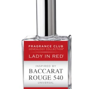 Fragrance Club Genealogy Collection Inspired by Baccarat Rouge 540, 1.9oz. EDP with Orange Oil, Jasmine, Amber Woods. A timeless fragrance for Men or Women