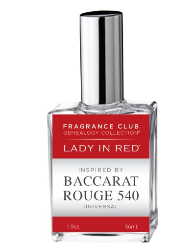 Fragrance Club Genealogy Collection Inspired by Baccarat Rouge 540, 1.9oz. EDP with Orange Oil, Jasmine, Amber Woods. A timeless fragrance for Men or Women