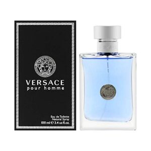 versace pour homme eau de toilette spray, 3.4 ounce