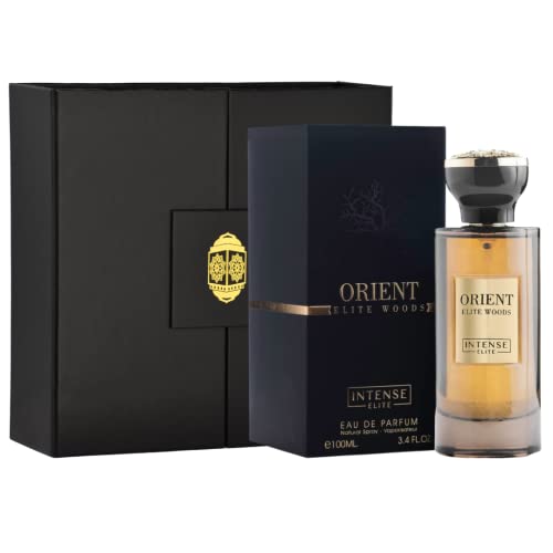 Orient Elite Woods for Men EDP - Eau De Parfum 100ml(3.4 oz) with Magnetic Gift Box Perfect For Gifting | Christmast Gift Basket, Holiday Gift Box, Perfume, Oud perfume, Perfumes for men, Men's fragrances, Fragrance, Men's eau de parfum | Clove, Saffron,