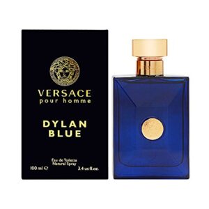 versace pour homme dylan blue for men by versace – 3.4 oz edt spray