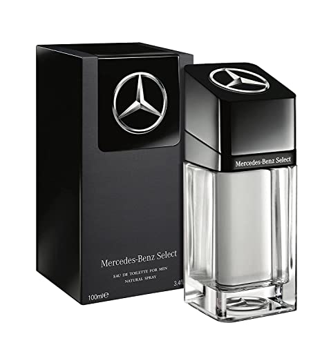 Mercedes-Benz Select - Elegant Fragrance With Fresh, Sensual Floral Notes - Mesmerize The Senses With Original Luxury Men’s Eau De Toilette Spray - Endless Day Through Night Scent Payoff - 3.4 OZ