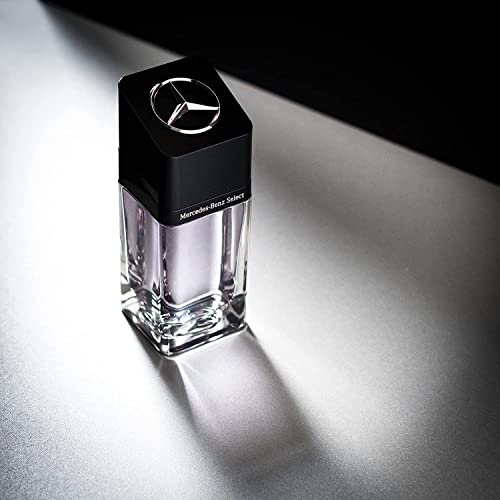 Mercedes-Benz Select - Elegant Fragrance With Fresh, Sensual Floral Notes - Mesmerize The Senses With Original Luxury Men’s Eau De Toilette Spray - Endless Day Through Night Scent Payoff - 3.4 OZ