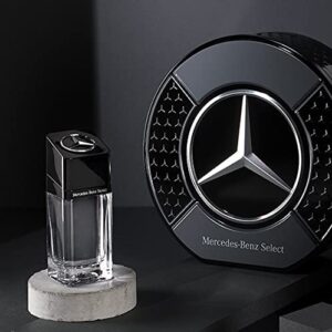 Mercedes-Benz Select - Elegant Fragrance With Fresh, Sensual Floral Notes - Mesmerize The Senses With Original Luxury Men’s Eau De Toilette Spray - Endless Day Through Night Scent Payoff - 3.4 OZ