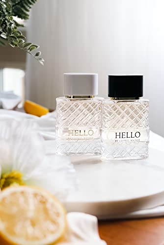 Lionel Richie Hello for Men - Classic Yet Adventurous, Effortlessly Seductive Eau De Cologne Scent For Him - Refreshing Fougère Blend With Warm, Amber Notes - Intense, Long Lasting Fragrance - 3.4 oz