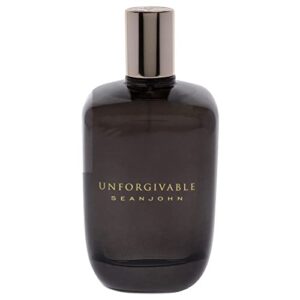 unforgivable by sean john for men. eau de toilette spray 4.2 oz.