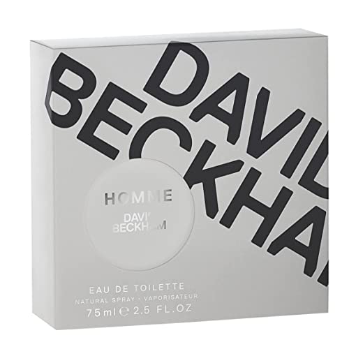 David Beckham Homme by David Beckham for Men - 2.5 oz EDT Spray, Eau De Toilette Spray