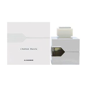 al haramain l’aventure blanche eau de parfum spray unisex 3.3 ounce