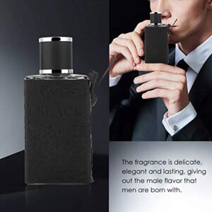 Men Cologne Perfume, French Men Fragrance Long-Lasting Eau de Toilette Birthday Gift for Business Date and Dinner 80ML(YT1761 Black)