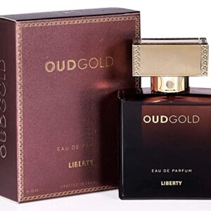 Liberty Luxury OudGold Perfume for Men and Women (50ml/1.7Oz), Eau De Parfum (EDP), Crafted in France, Long Lasting Smell, Woody notes.