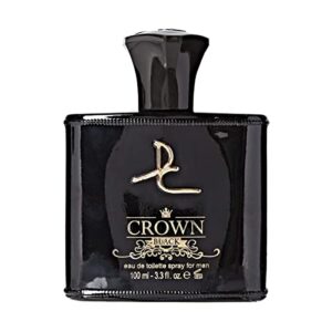 crown black for men 3.3 oz eau de toilette – inspired by green irish tweed