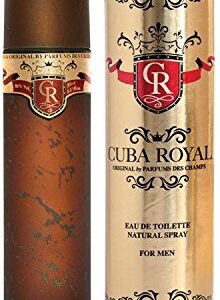 Cuba Royal by Cuba for Men Eau De Toilette Spray, gold, 3.3 Ounce