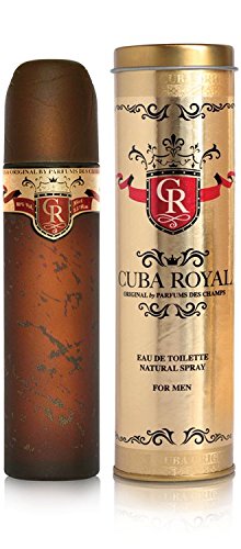 Cuba Royal by Cuba for Men Eau De Toilette Spray, gold, 3.3 Ounce