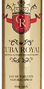 Cuba Royal by Cuba for Men Eau De Toilette Spray, gold, 3.3 Ounce