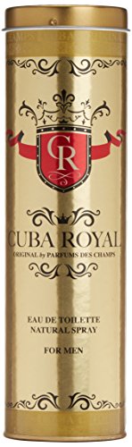 Cuba Royal by Cuba for Men Eau De Toilette Spray, gold, 3.3 Ounce