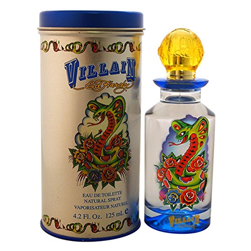 Ed Hardy Villain Eau De Toilette Spray for Men, 4.2 Ounce