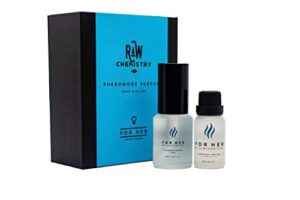 rawchemistry pheromone perfume gift set, for her [attract men] – elegance, extra strength human pheromone formula 1 fl. oz