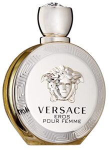 versace eros eau de parfum spray for women, 3.4 fl oz (pack of 1)