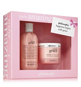 philosophy you’re amazing 2 piece amazing grace gift set – 4 fl. oz. + 8 fl. oz