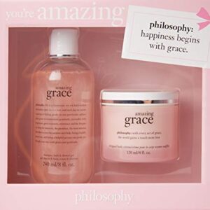 philosophy you're amazing 2 piece amazing grace gift set - 4 Fl. Oz. + 8 Fl. Oz