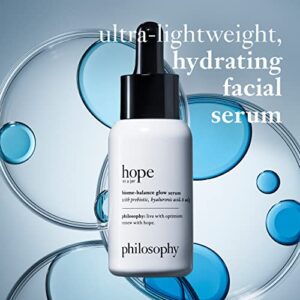 philosophy hope in a jar biome-balance glow serum